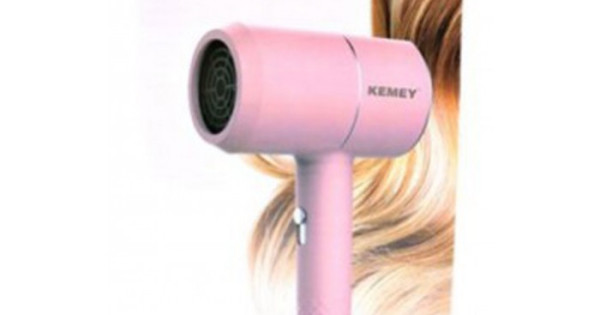 KEMEI IONIC ΠΙΣΤΟΛΑΚΙ ΜΑΛΛΙΩΝ 3000W KM-8224 ΡΟΖ | mohicans.gr